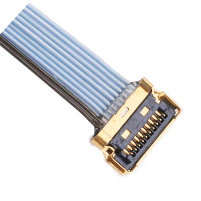 Cina Cavo coassiale del ipex di CABLINE-UY 20857-010t-01 micro, assemblaggio cavi coassiale del micro di 0.35mm in vendita