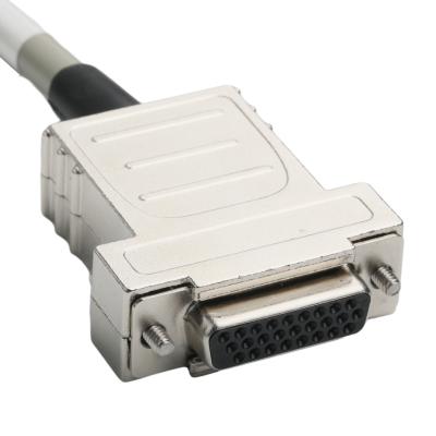 Cina ROHS HD D-SUB femmina 26 POS a MDR cavo di presa 14P*28AWG OEM/ODM in vendita