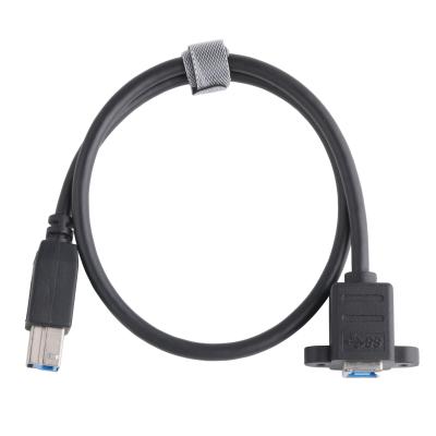 Cina Cable USB 3.0 B maschio/femmina nero per apparecchiature per stampanti in vendita