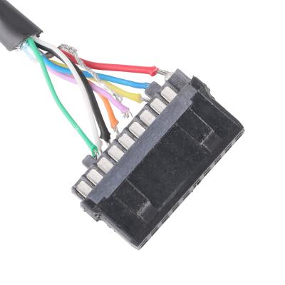 Cina Rohs Resistore interno Nero Pvc Wire USB 3.0 Tipo C a cavo Idc 20p connettore femminile in vendita