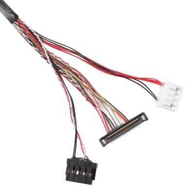 Cina Un cablaggio Ipex 20453-240t-03 Jst Phr-4 di 46 AWG Lvds a 20380-R30t-06 in vendita