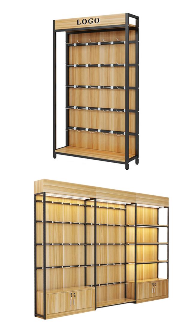 Supermarket shelf assembly demonstration