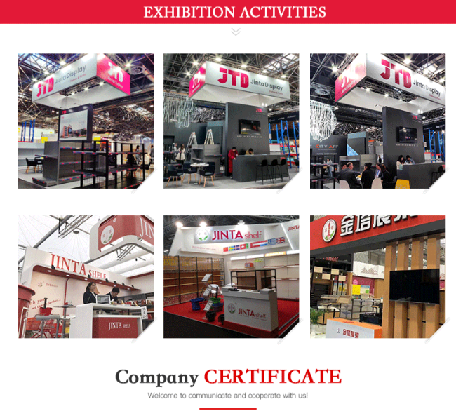 Retail display shelving options