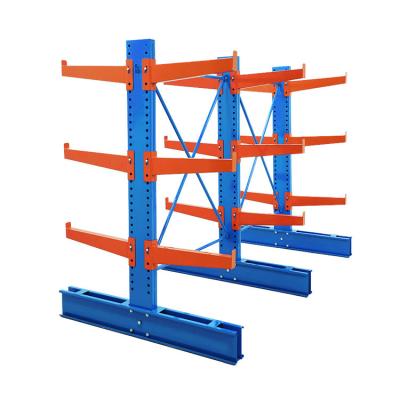 China Customizable Storage Warehouse Cantilever Racks With Weight Capacity 500-3000kg/Layer for sale