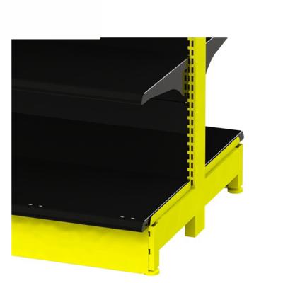 China Stable Cold Rolled Steel Supermarket Display Shelving for Customized Storage Solutions for sale