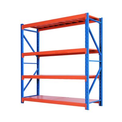 China Versatile Cold Rolled Steel Warehouse Shelving with 500-3000kg Per Layer Capacity for sale