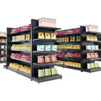 China Modern Supermarket Rack System Durable Customizable Options for sale