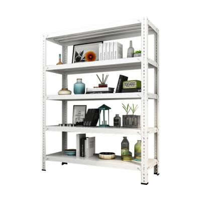China Heavy Duty Boltless Racking Shelves Durable Epoxy Powder Coat Finish Garage Storage Stacking Rack for sale