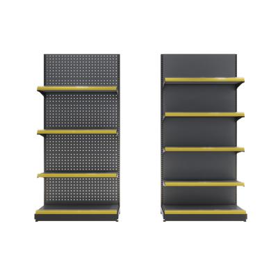 China Metal Supermarket Shelf Gondola Display 30-100kg Capacity for sale