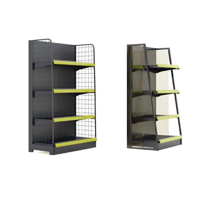 China Metal Supermarket Shelf Gondola Display 30-100kg Capacity for sale