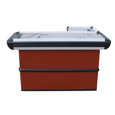 중국 ISO9001 인증 및 손 감촉 60% 향상된 전문 식품 등급 304 슈퍼마켓 계산대 판매용