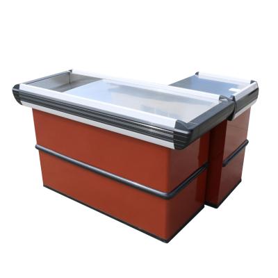 중국 ISO9001 인증 및 손 감촉 60% 향상된 전문 식품 등급 304 슈퍼마켓 계산대 판매용