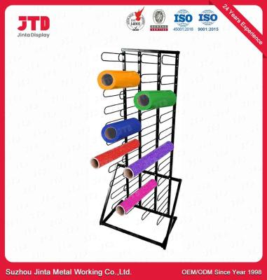 China 6FT 120kgs Wire Display Shelving ODM Black Living Room Shelves for sale