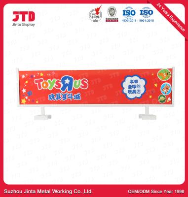 中国 広告板スーパーマーケットの表示棚に置く白いQ195鋼鉄 販売のため