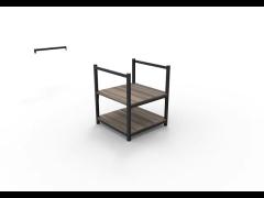 800mm Promotional Counter Table Q195 Steel Display Stands
