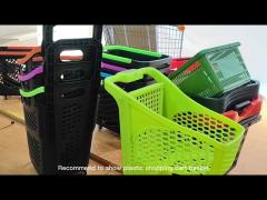 Camionetti di shopping / carrelli di plastica / ️ carrelli e cestini