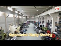estanterías de exhibición de supermercados personalizadas con estructura fuerte y capacidad de carga