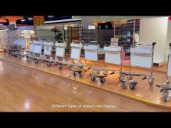 How many bags fit on an airport trolley?
