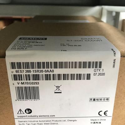 Cina 6ES7288-1SR20-0AA0 Siemens SIMATIC S7-200 CPU SMART SR20 I/O 12 DI 24V DC in vendita