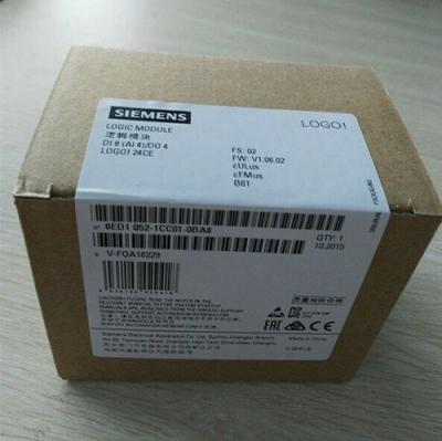 Cina 6ED1052-1CC01-0BA8 Siemens PLC , Siemens Logo 24CE Logic Module in vendita