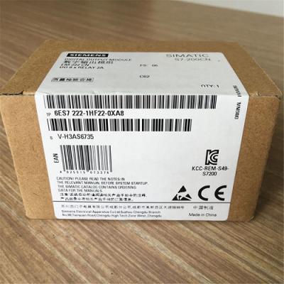 Cina EM 222 Siemens SIMATIC S7-200 6ES7222-1HF22-0XA8 Per S7-22X CPU 8 DA Relay Outputs in vendita