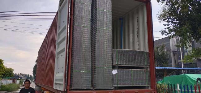 High quality 100x100mm hot dipped galvanized welded mesh sheet for construction