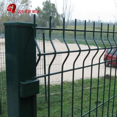 China Home Outdoor Decorative 3D Curved Welded Wire Mesh Garden Fence for Fence Panel for sale