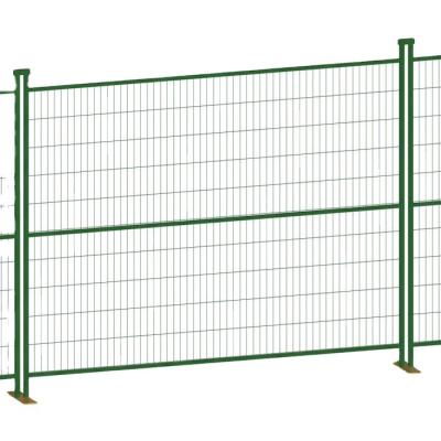 China Canada 6ftx9.5FT Welded Wire Temporary Construction Fence for sale