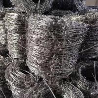 China Electro Galvanized Barbed Wire Price Per Meter Philippines Barbed Wire Installation Brackets Packaging for sale