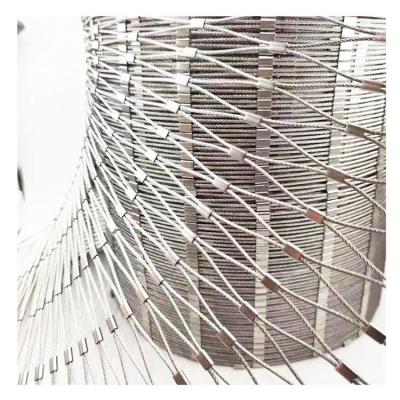 China Factory Wholesale Price Stainless Steel Thorn Rope Mesh The Overall Structure Of Durable for sale