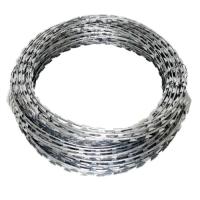 China Galvanized Welded Razor Barbed Wire Mesh Fence / Welded Mesh Panel Razor Mesh with Customization for sale