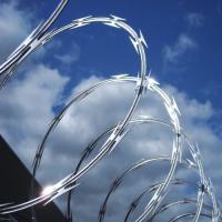 China Galvanized Welded Razor Barbed Wire Mesh Fence / Welded Mesh Panel Razor Mesh with Customization for sale
