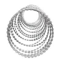 China Galvanized Welded Razor Barbed Wire Mesh Fence / Welded Mesh Panel Razor Mesh with Customization for sale