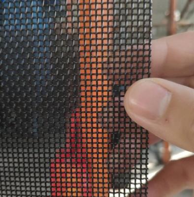China Black Powder Coated Ss 316 Security Screen Mesh for sale
