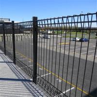 China Roll Top Triangle Bending Brc Welded Wire Mesh Fence for sale