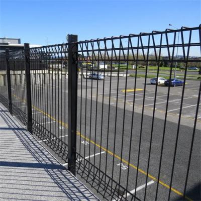 China Roll Top Triangle Bending Brc Welded Wire Mesh Fence for sale