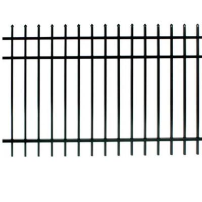 China Steel Fence Akzo Nobel PVC Colors House Gate designs Wrought iron fence for sale