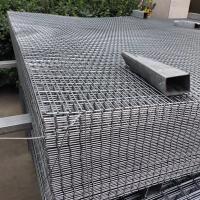 China 10x10 electro galvanized welded wire mesh panel for floor heating for sale
