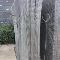 China 10x10 electro galvanized welded wire mesh panel for floor heating for sale