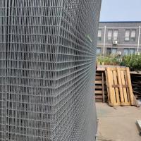 China 10x10 electro galvanized welded wire mesh panel for floor heating for sale