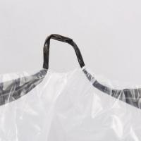 China PE Plastic Drawstring Trash Bag Roll 10-50 Micron Thickness Clear Garbage Packaging for sale
