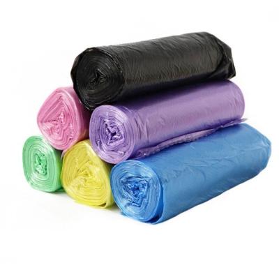 China PE Heavy Duty Plastic Packaging Garbage Bin Bag Green or Customized for sale