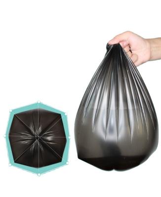 China 100 Gallon Heavy Duty Compostable Plastic Trash Bag Roll with Ok Compost Certificate for sale