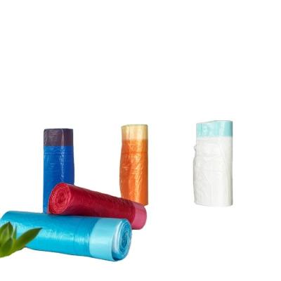 China Eco-Friendly Disposable Drawstring Garbage Bags for Sustainable Waste Management for sale