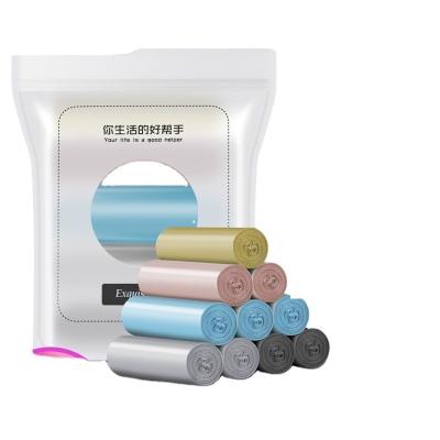 중국 가정용 맞춤형 인쇄 된 PE 플라스틱 쓰레기 봉지 판매용