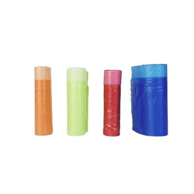 China OK Compost Certificate Thickened Drawstring Garbage Bag for Household Kitchen Waste for sale