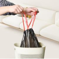 China Multi-Specification Drawstring Garbage Bag with Custom Logo from Direct for sale