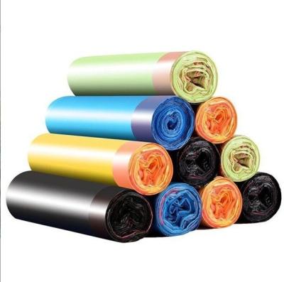 China Convenient and eco-friendly drawstring kitchen plastic bag with ok compost certification for sale