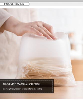 중국 슈퍼마켓 및 냉장고 플렉소 프린팅용 가구 웨스트 타입 신선 보관 가방 판매용