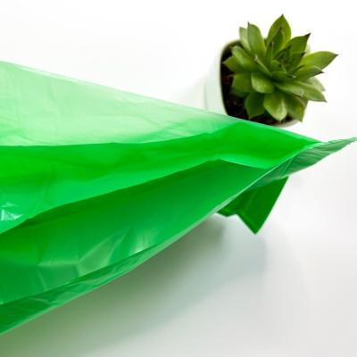 중국 가정 및 호텔에서 쉽게 폐기물을 처리하기 위해 두꺼운 평면 입 플라스틱 봉지 판매용